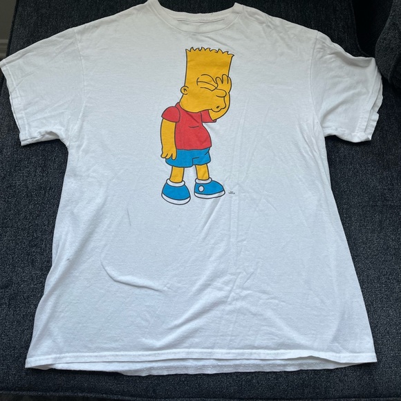 Shirts & Tops | Y2k Bart Simpson Tee | Poshmark